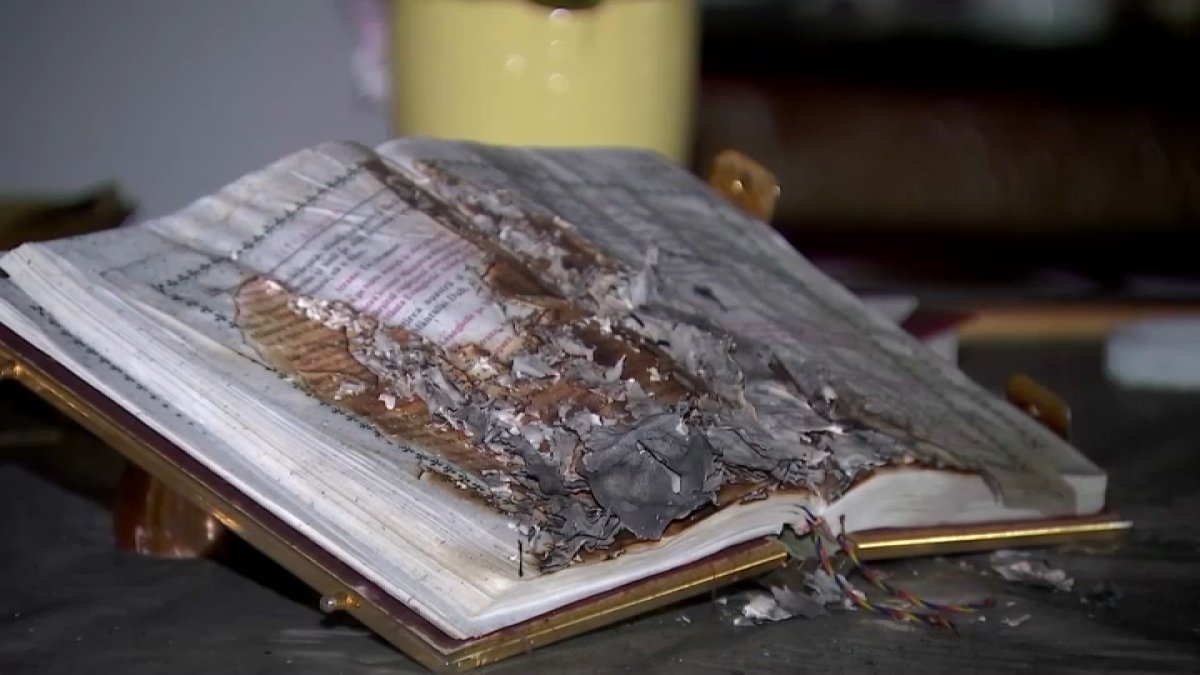 Bible, other items burned in church break-in in Hayward – NBC Bay Area