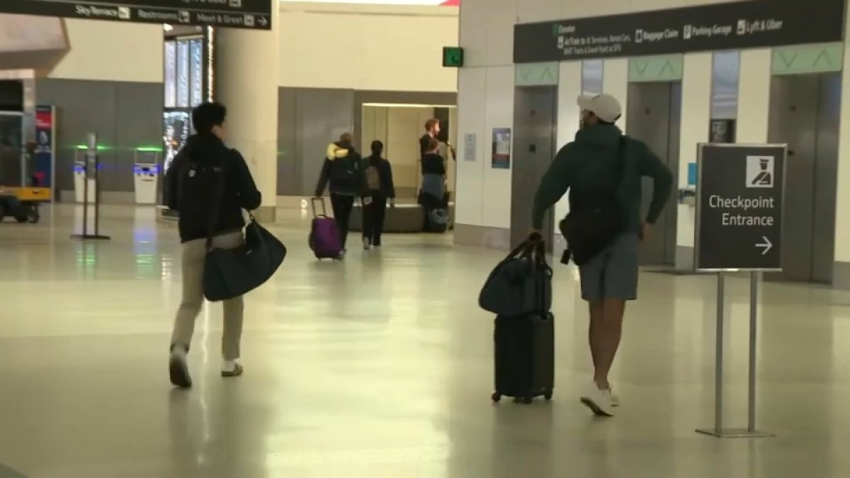Watch: Time between connecting flights is by design – NBC Bay Area