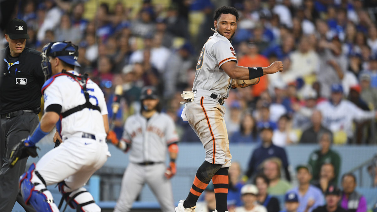 How Luis Matos made MLB history in first three games with Giants – NBC ...