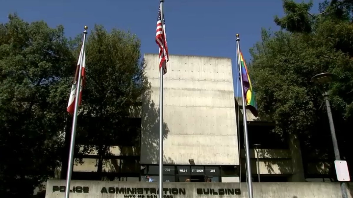 San Jose Police Department raises pride flag in honor of Pride Month ...