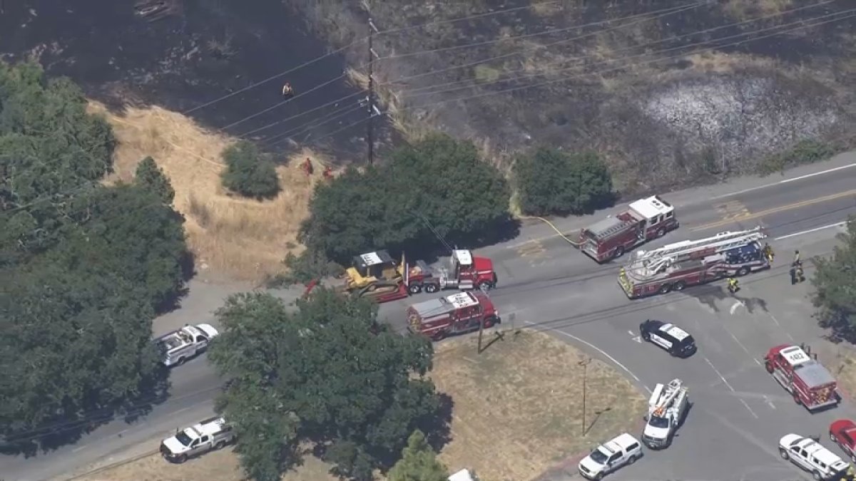 Brush fire in Napa – NBC Bay Area