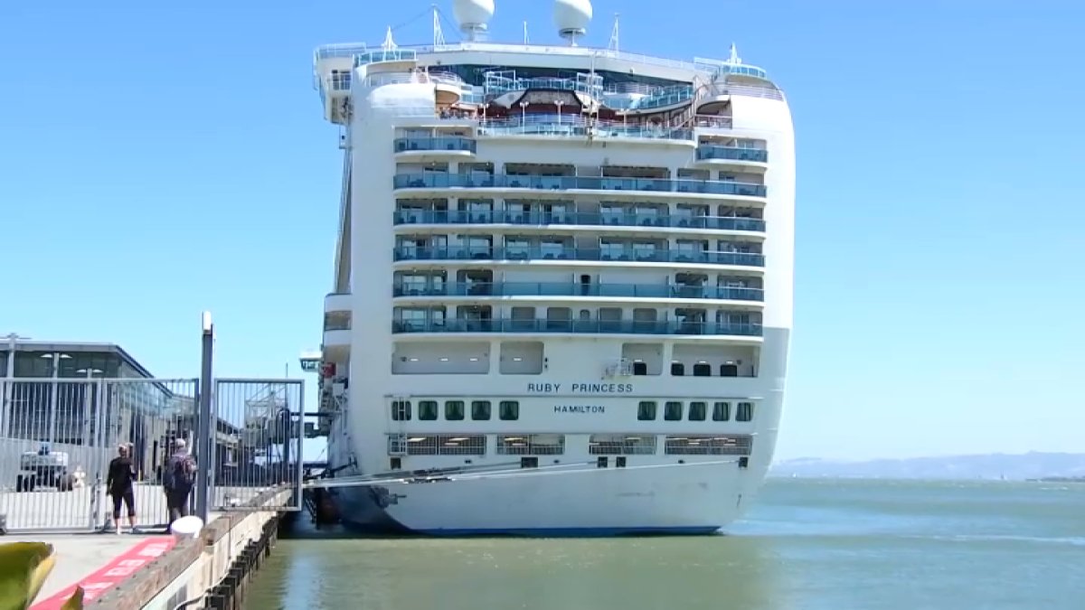 Cruise ship that hit San Francisco dock cleared to sail, Coast Guard ...