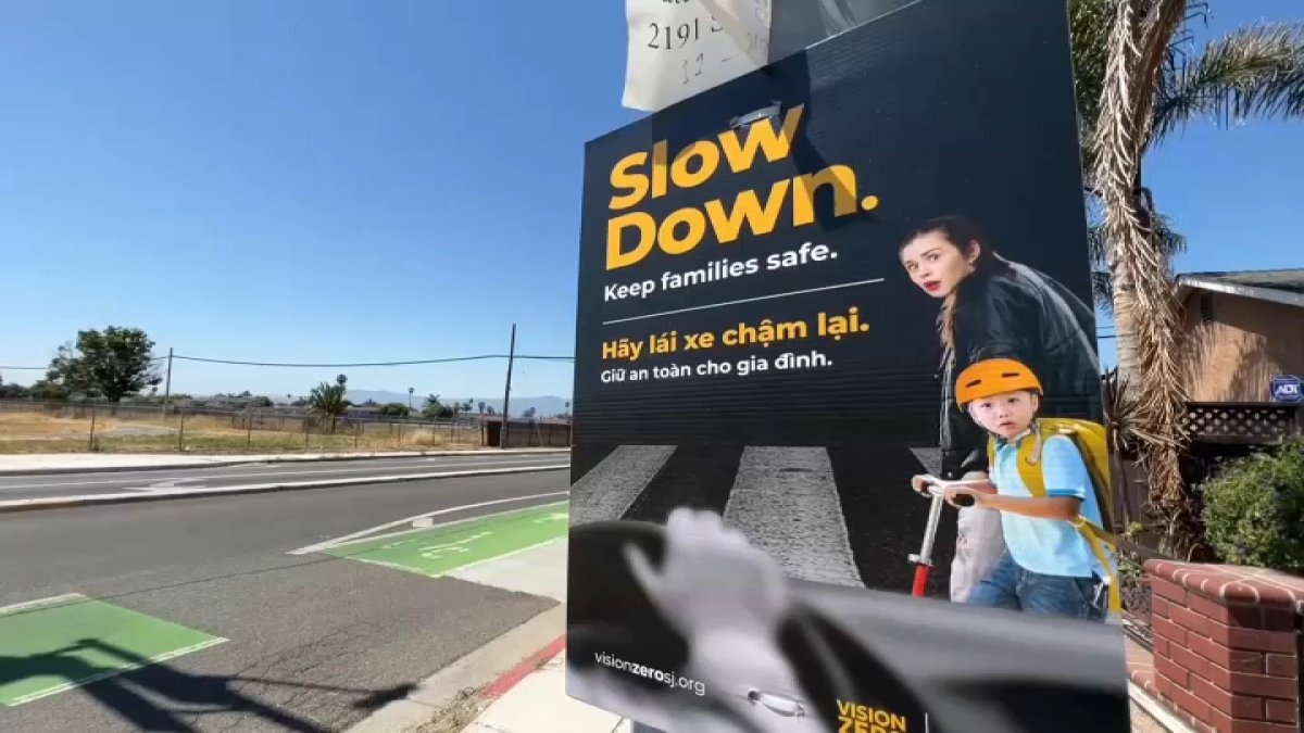 New ‘slow down’ campaign in San Jose – NBC Bay Area