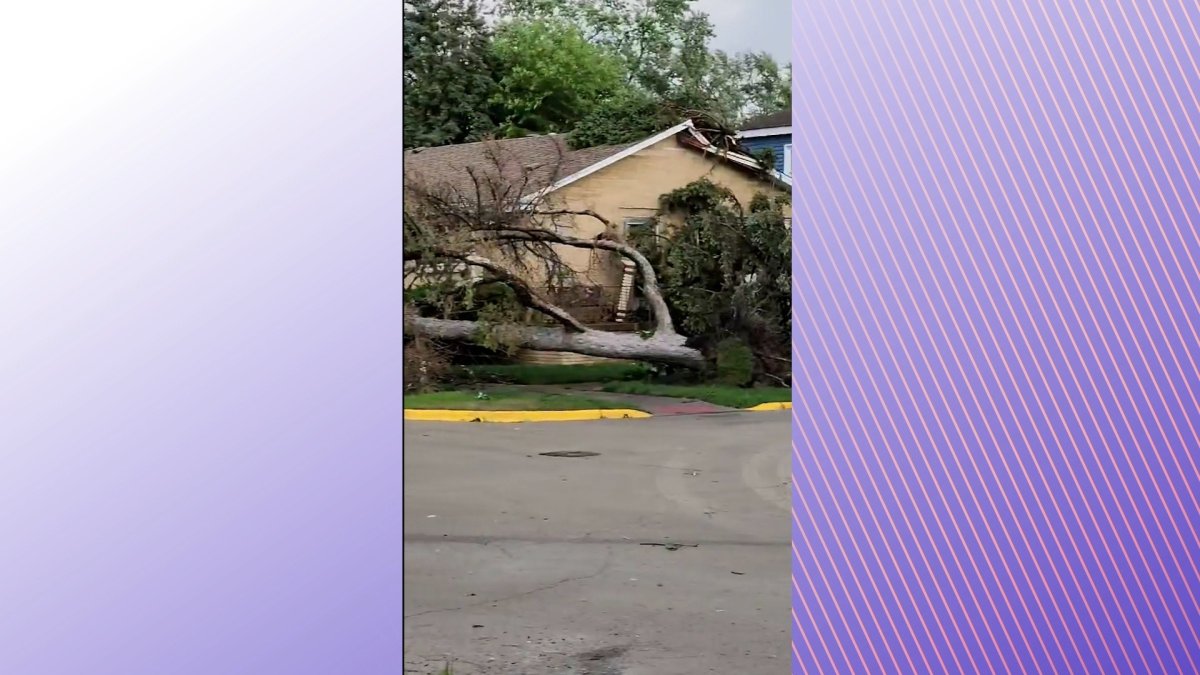 Damage from possible tornado in Elgin, Ill. – NBC Bay Area