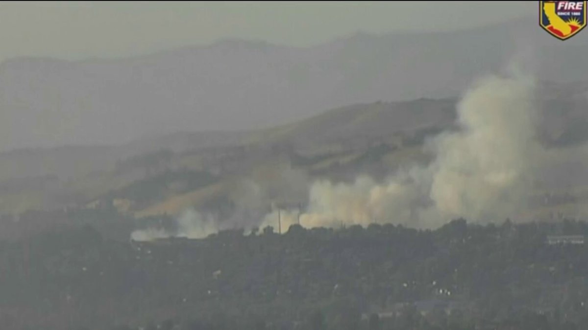 Crews battle brush fire in Vallejo – NBC Bay Area