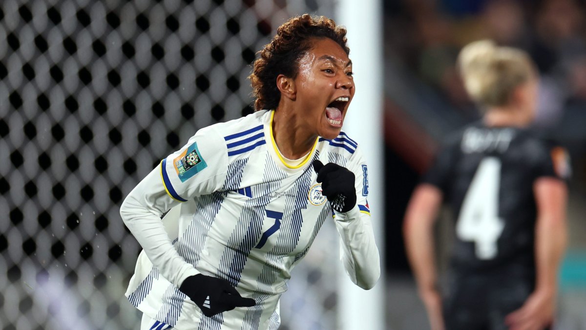 Sarina Bolden scores Philippines’ first ever World Cup goal – NBC Bay Area
