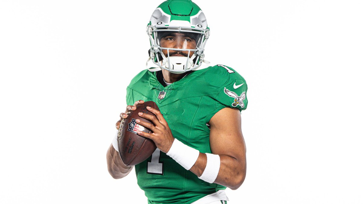 Eagles to wear kelly green jerseys twice in 2023 – NBC Bay Area