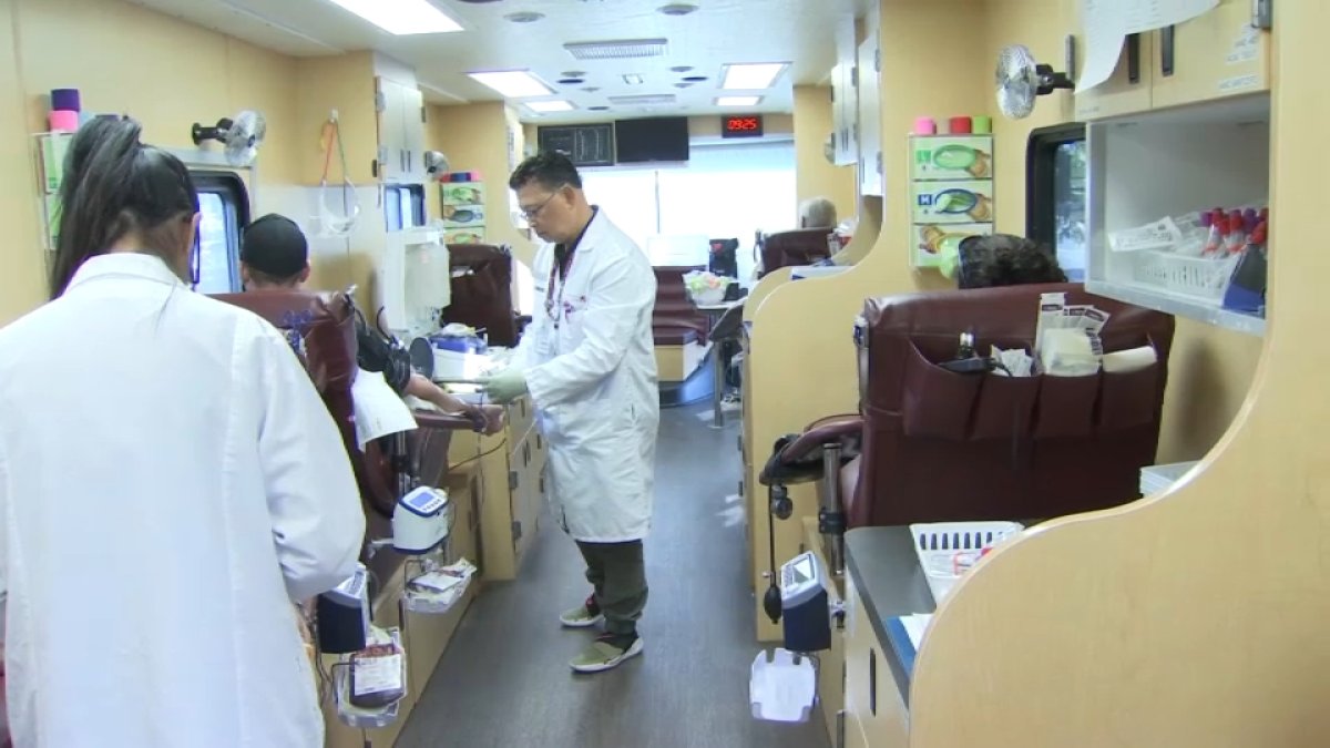 Pop-up blood drive at Westfield Oakridge mall in San Jose – NBC Bay Area