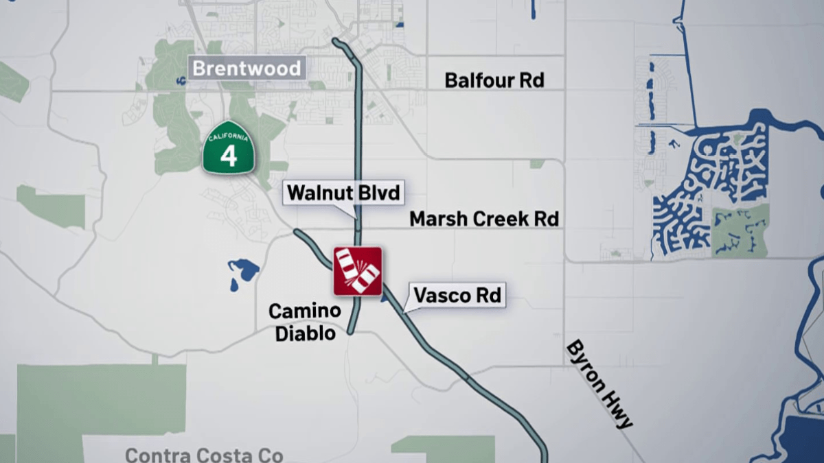 Double-fatal, head-on crash closes Vasco Road south of Brentwood – NBC ...