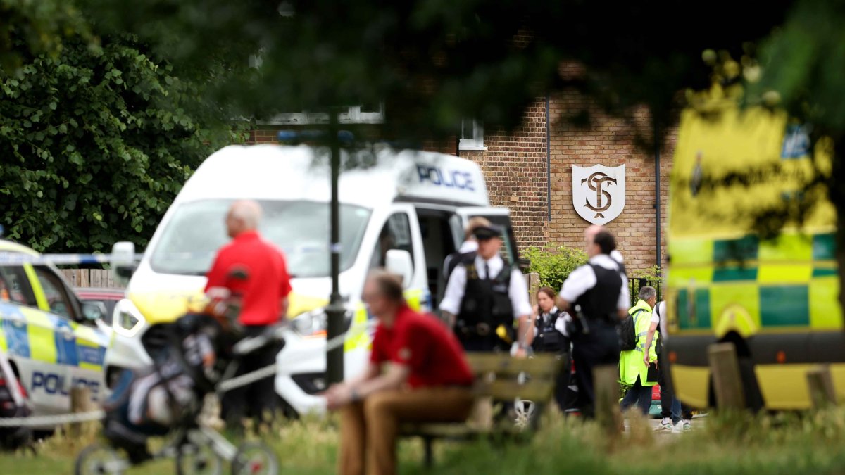 8-year-old dies after car crashes at Wimbledon elementary school – NBC Bay Area