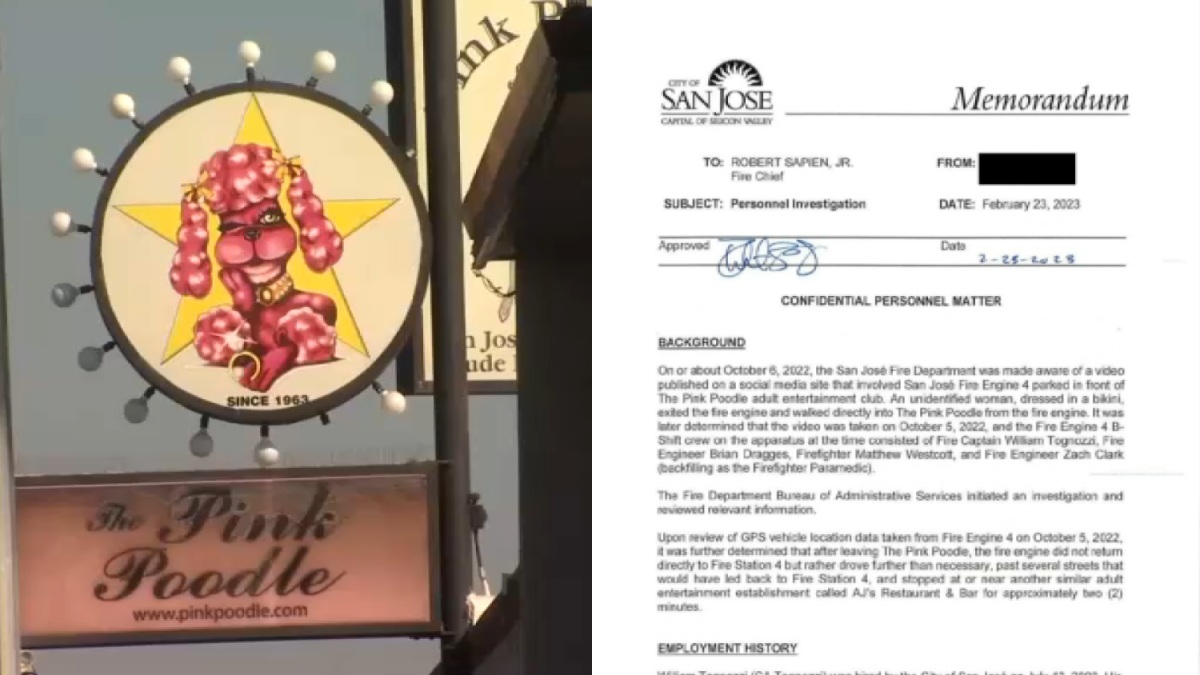 City releases final SJFD Pink Poodle investigation report – NBC Bay Area