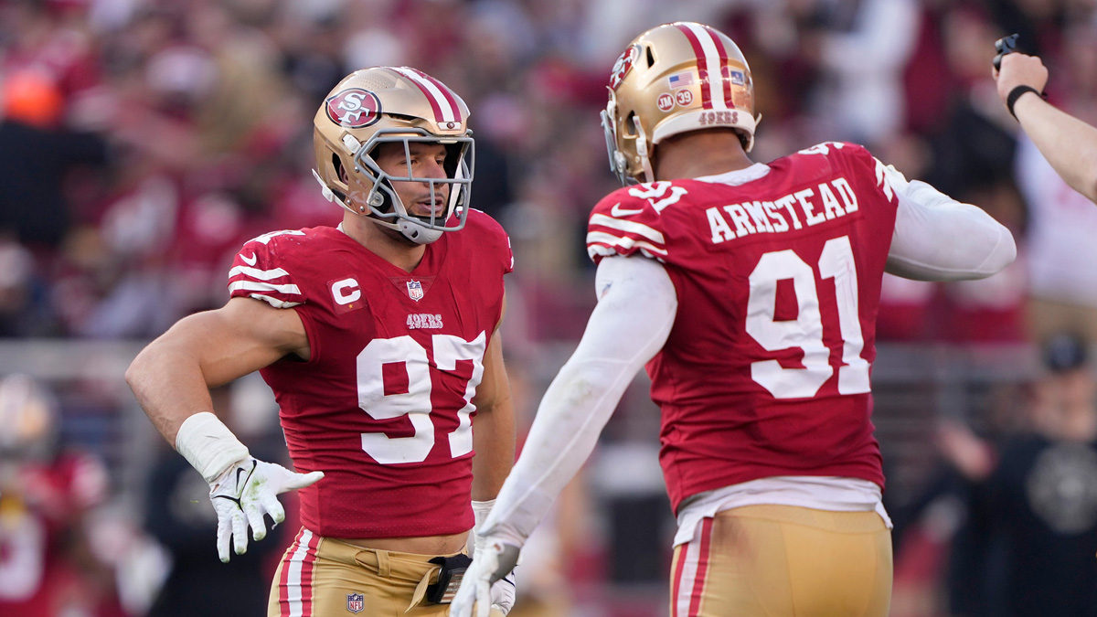 Nick Bosa has Arik Armstead’s full support in 49ers contract holdout ...