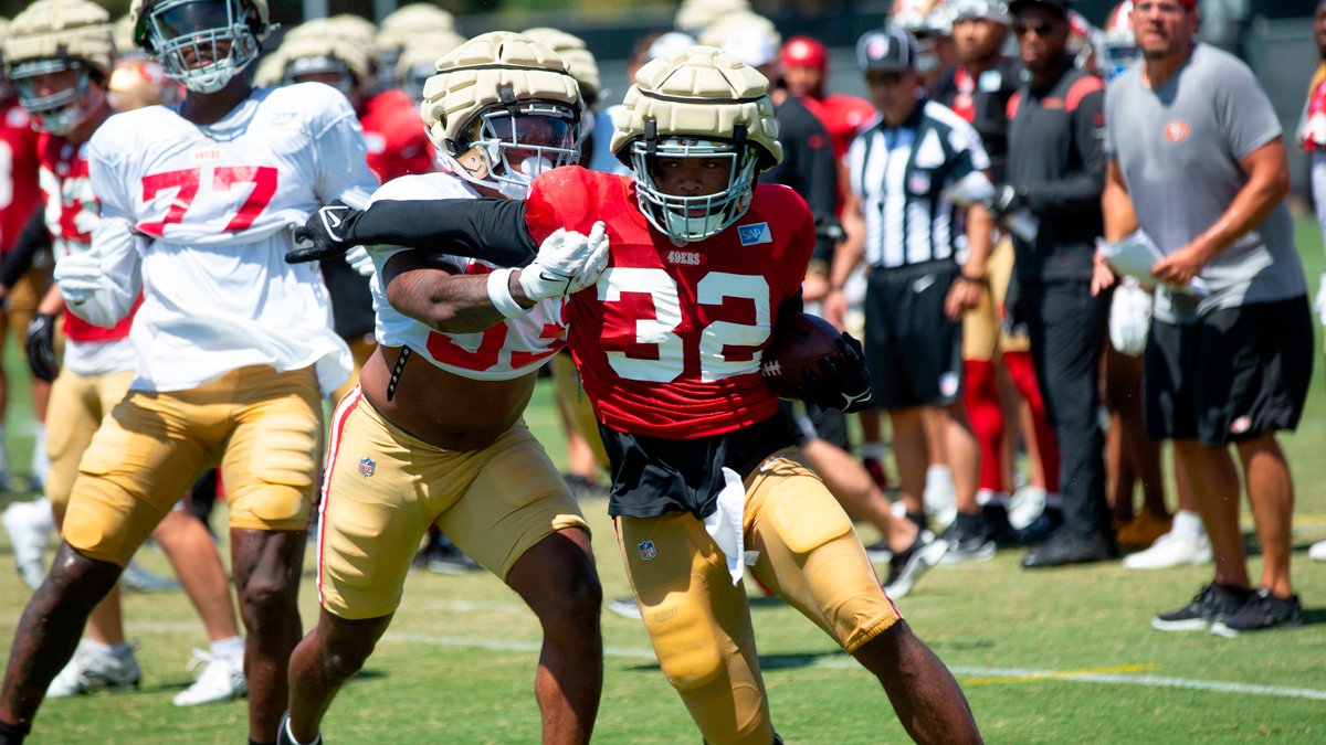 Tyrion Davis-Price reinvigorated, ‘on a mission’ in 49ers training camp ...