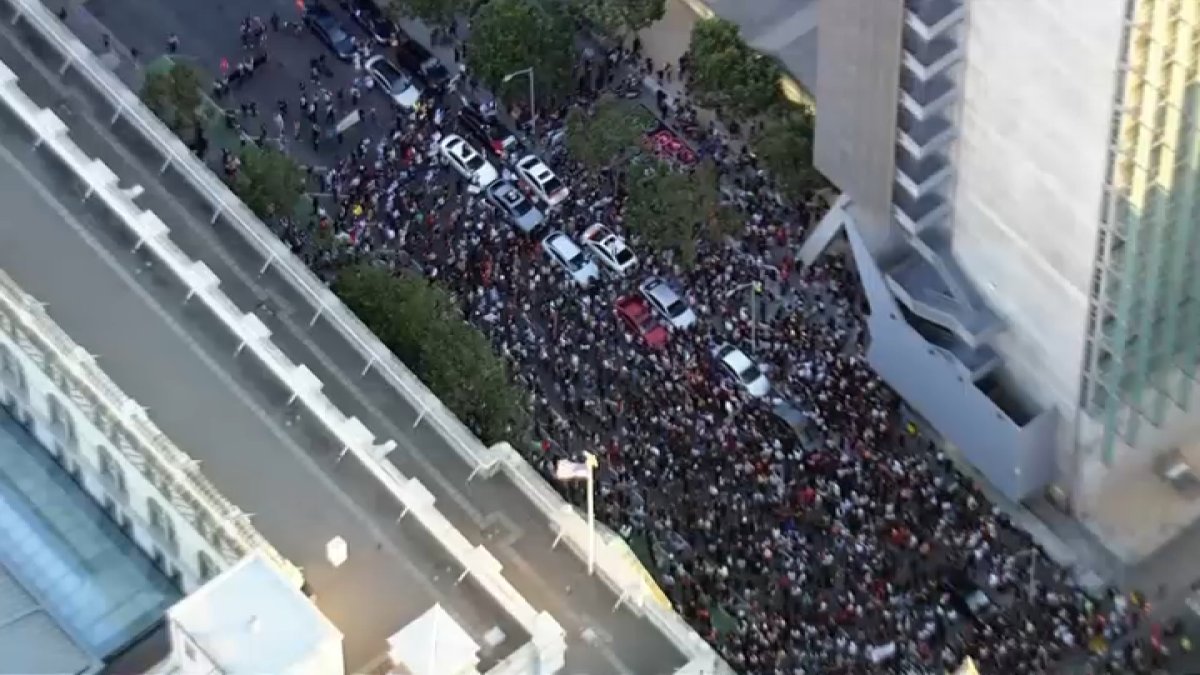 Hundreds call for a ceasefire in Israel and Gaza at San Francisco rally ...