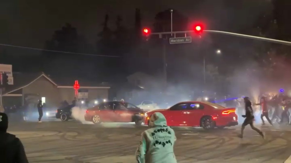 San Jose police spend several hours responding to reported sideshows ...