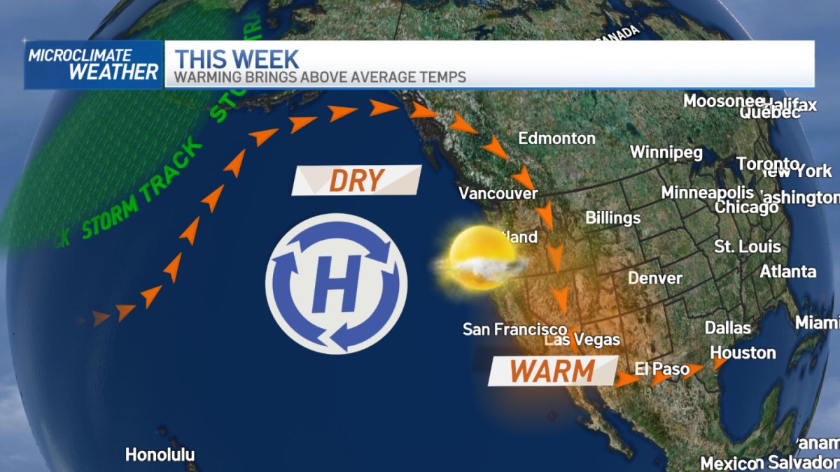 Jeff S Forecast Bay Area Temps Heat Up Nbc Bay Area