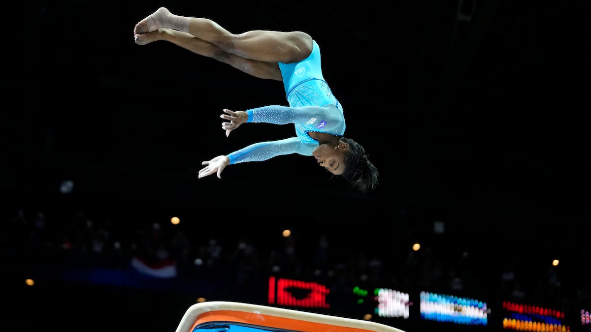 The Yurchenko double pike has a new name after Simone Biles – NBC Bay Area