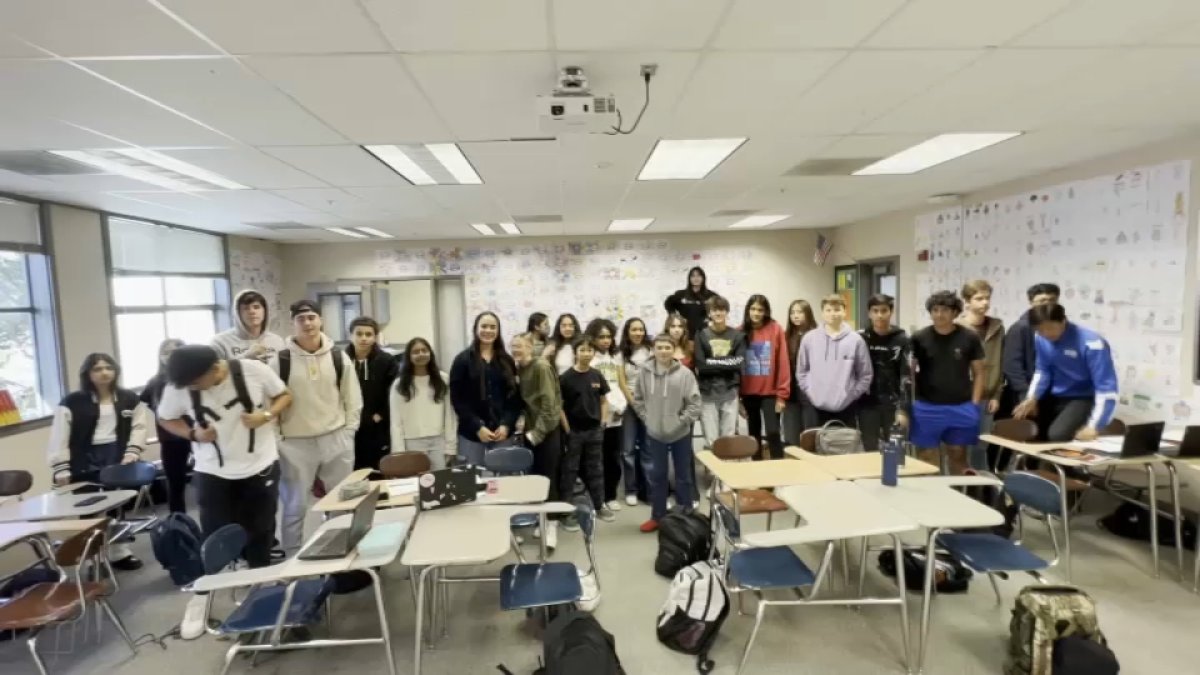 School shout-out: Ninth-grade class at Cal High – NBC Bay Area