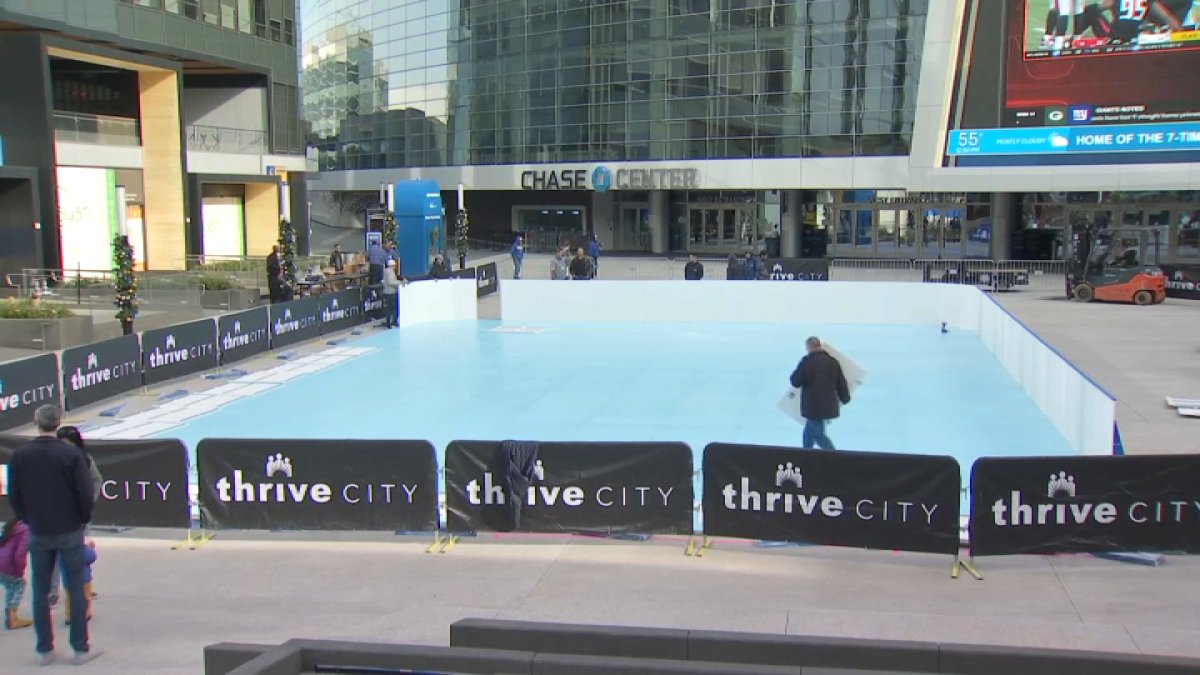 Opening delayed for skating rink at Thrive City in San Francisco – NBC ...