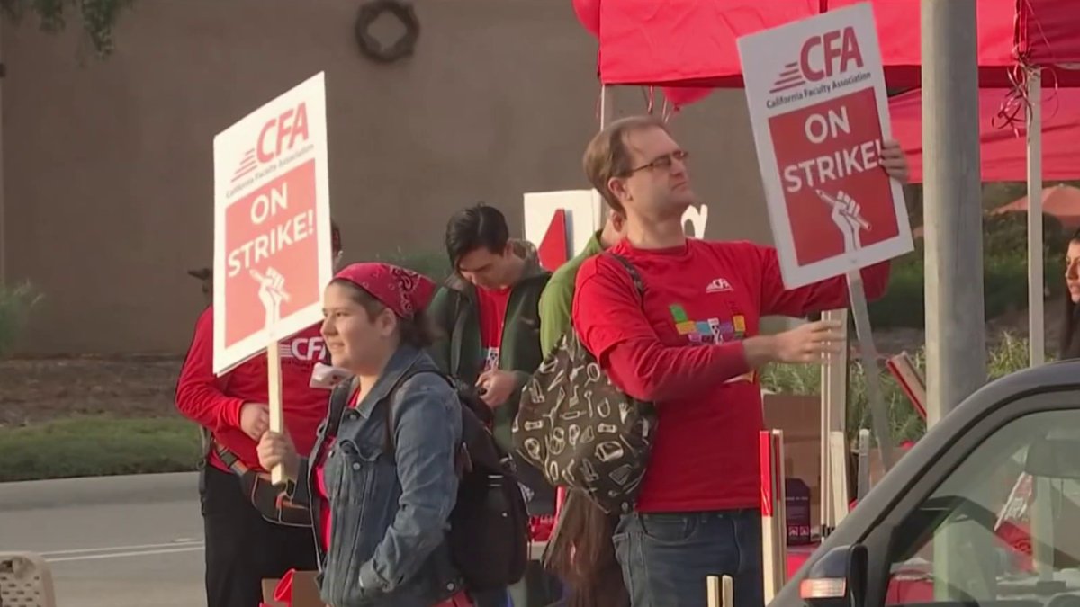 CSU faculty say weeklong strike planned in January – NBC Bay Area