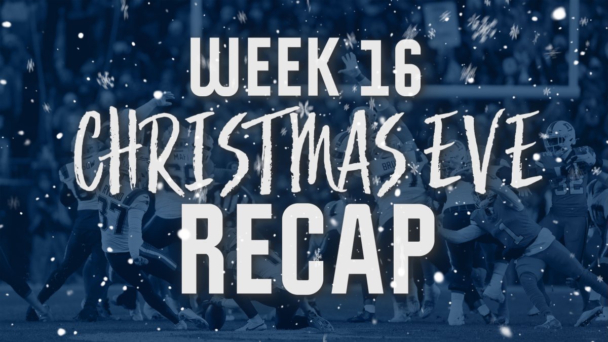 Recap of the NFL’s Week 16 Christmas Eve games – NBC Bay Area