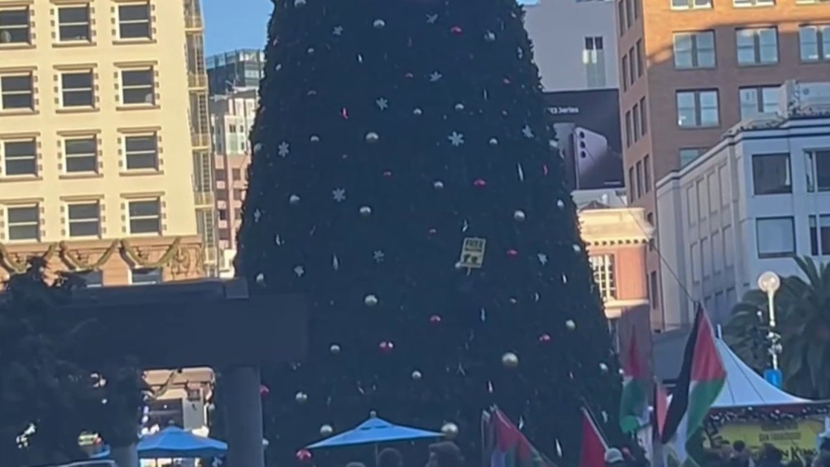 Pro-Palestinian protesters pack SF’s Union Square – NBC Bay Area