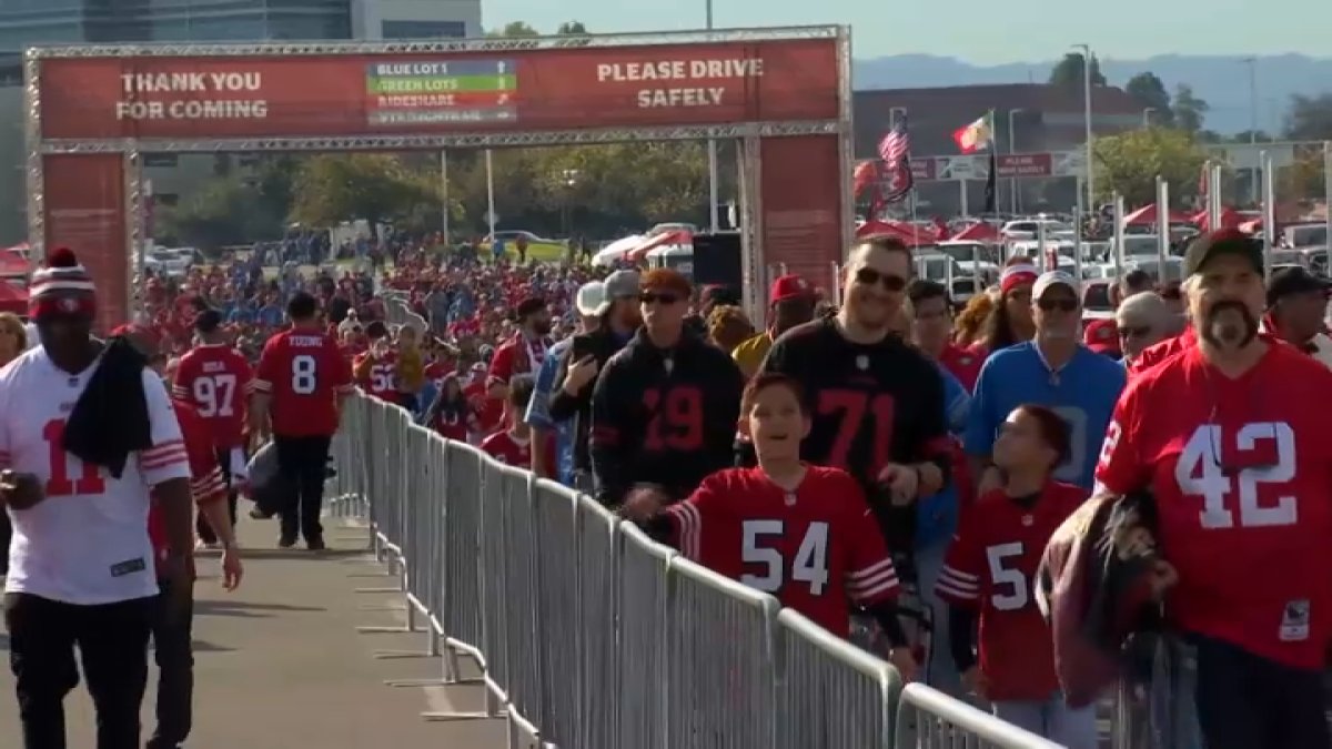 Over 70,000 fans watch NFC Championship at Levi’s Stadium – NBC Bay Area