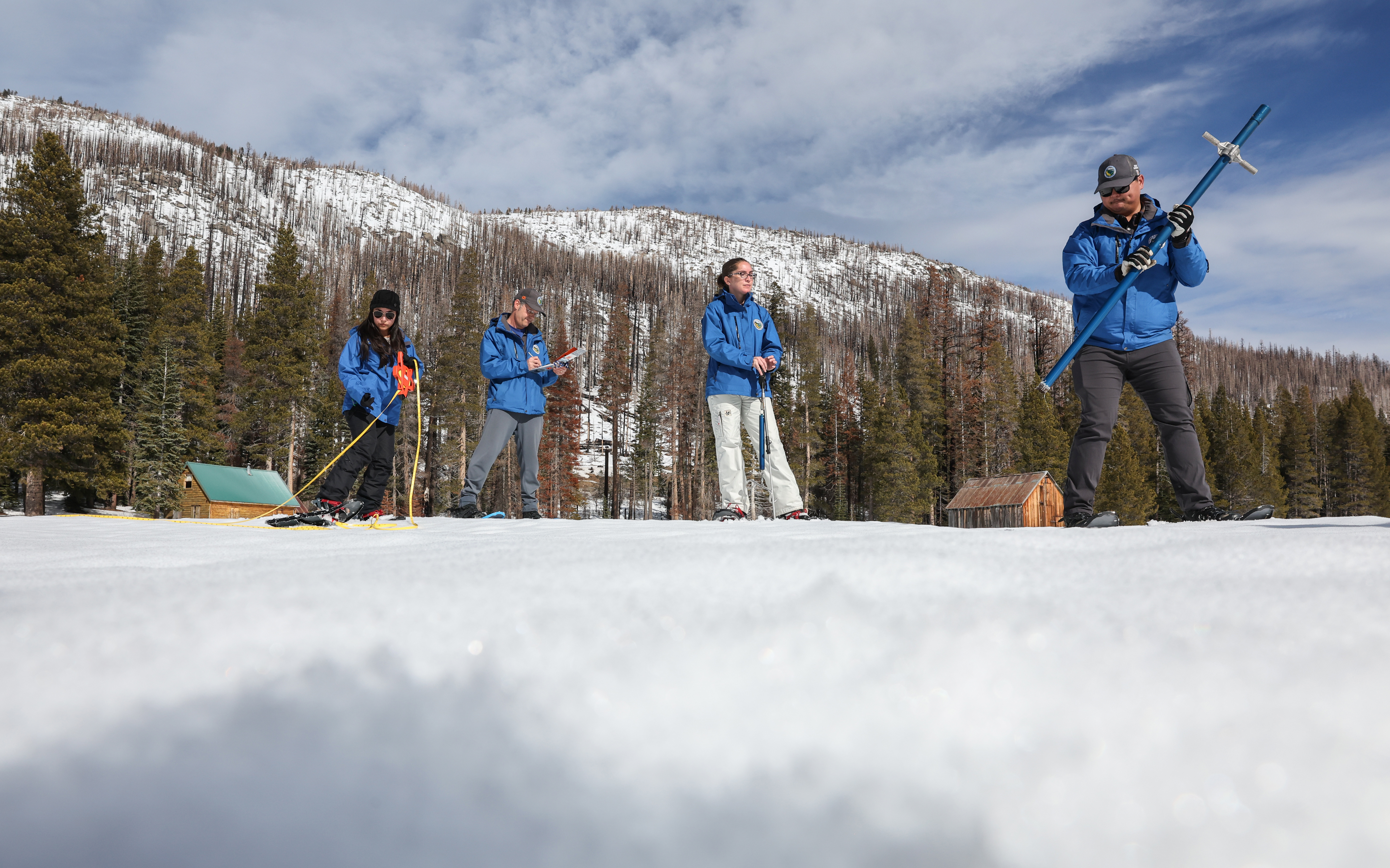 Water content of California’s snowpack is well below normal, but a new ...