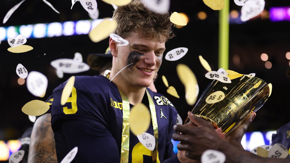 Michigan QB J.J. McCarthy enters NFL draft after national title – NBC ...