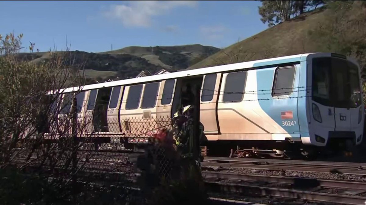 A closer look: BART train derailment – NBC Bay Area