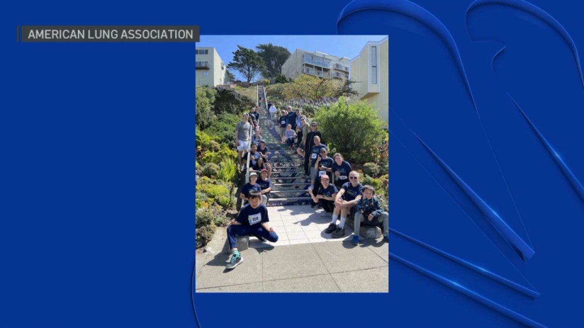 Getting up and moving on National Take the Stairs Day – NBC Bay Area