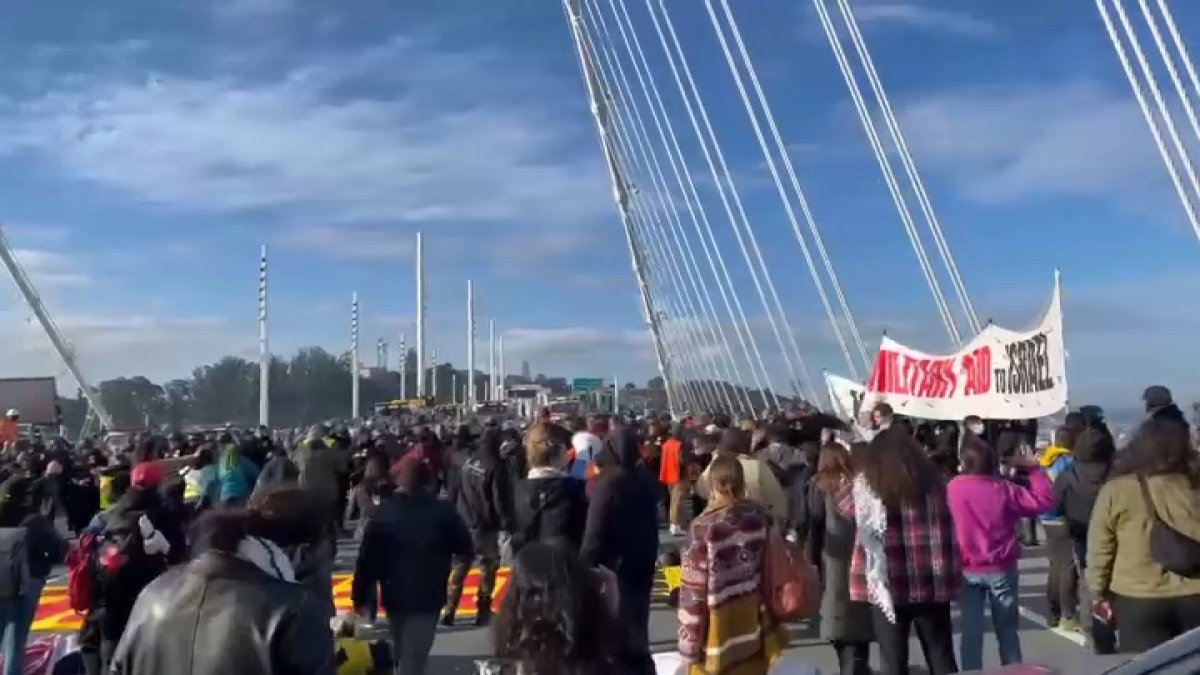 Bay Bridge cease-fire protesters rally against charges – NBC Bay Area