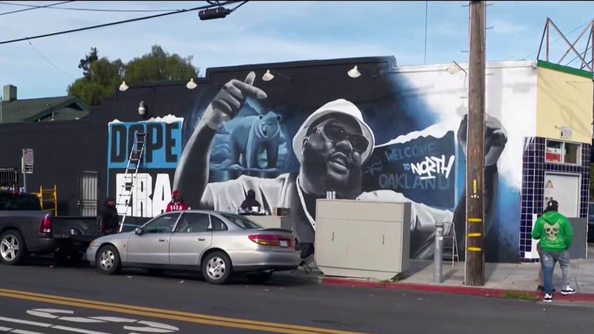 Bay Area rap legend Mistah F.A.B. featured in new Oakland mural – NBC ...