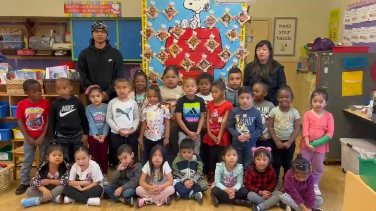School shout-out: TK class at Lockwood Steam Academy – NBC Bay Area