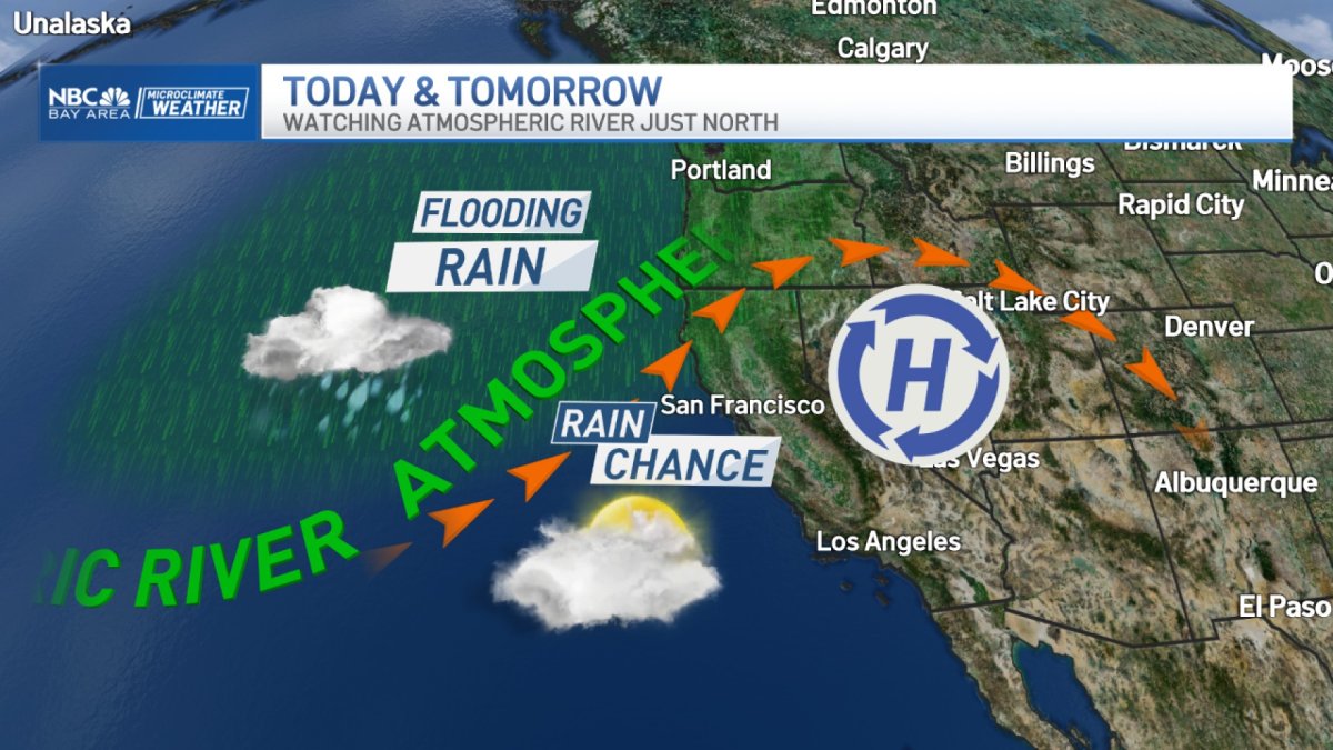 Jeff S Forecast Updated Bay Area Rain Chances Nbc Bay Area