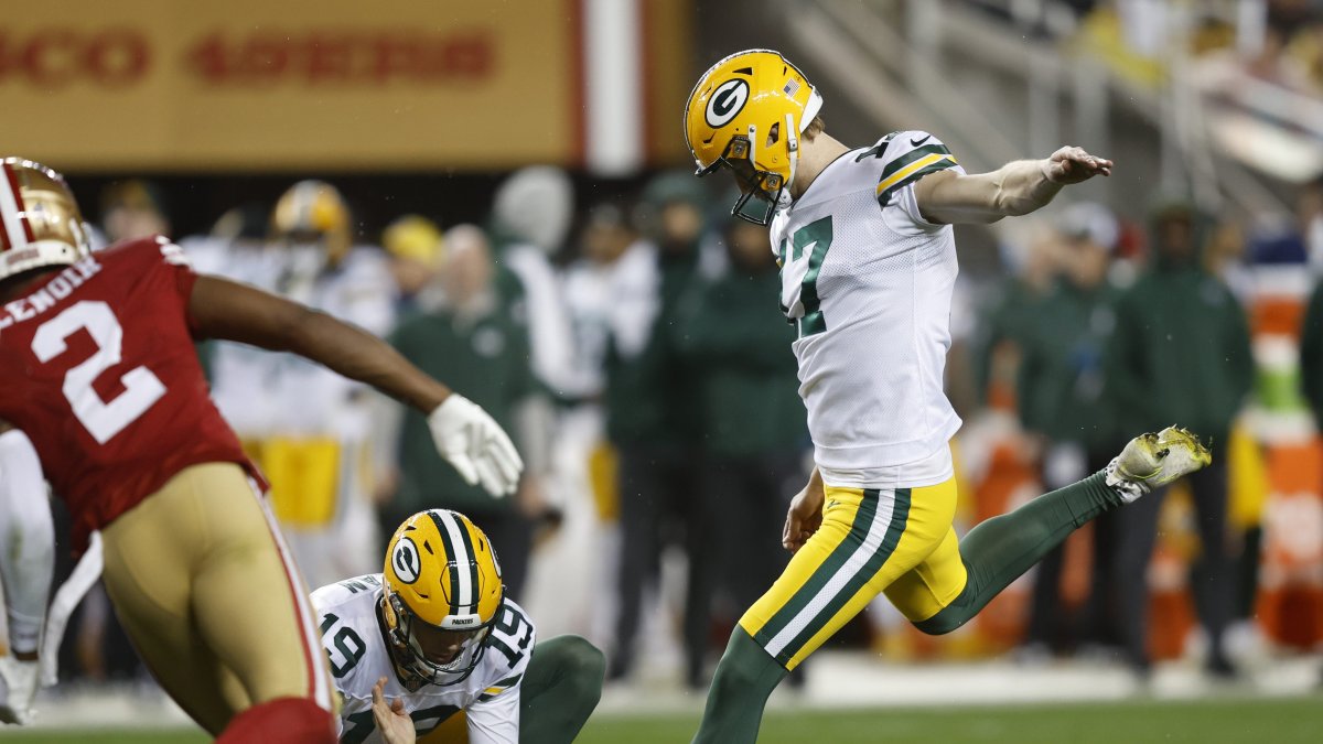 Packers’ Matt LaFleur has brutal comment on K Anders Carlson – NBC Bay Area
