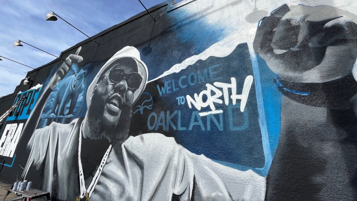 New Mistah F.A.B. mural in Oakland – NBC Bay Area
