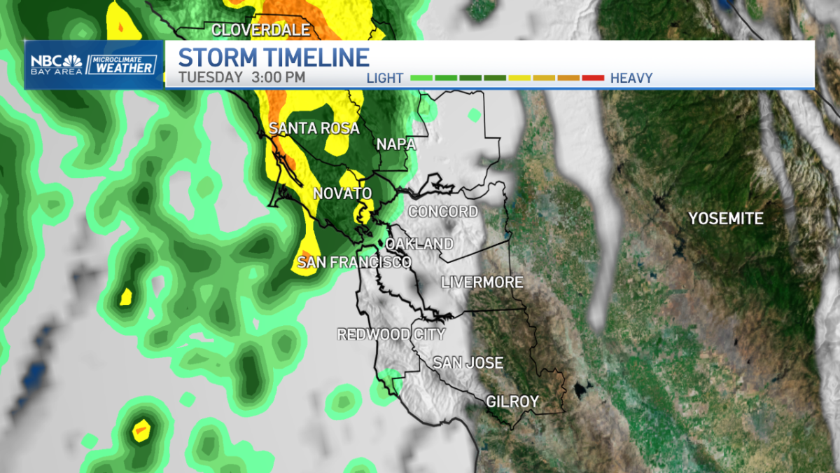 Another round of rain headed for the Bay Area – NBC Bay Area