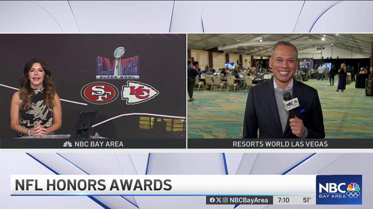 Raj Mathai talks highlights of NFL Honors Awards red carpet – NBC Bay Area