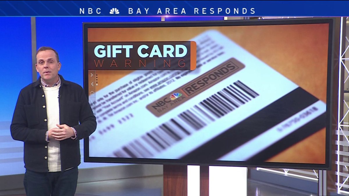 NBC Bay Area Responds: Gift card warning – NBC Bay Area