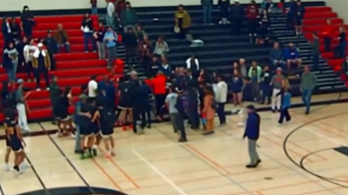 Fight breaks out during basketball game between 2 Bay Area high schools ...
