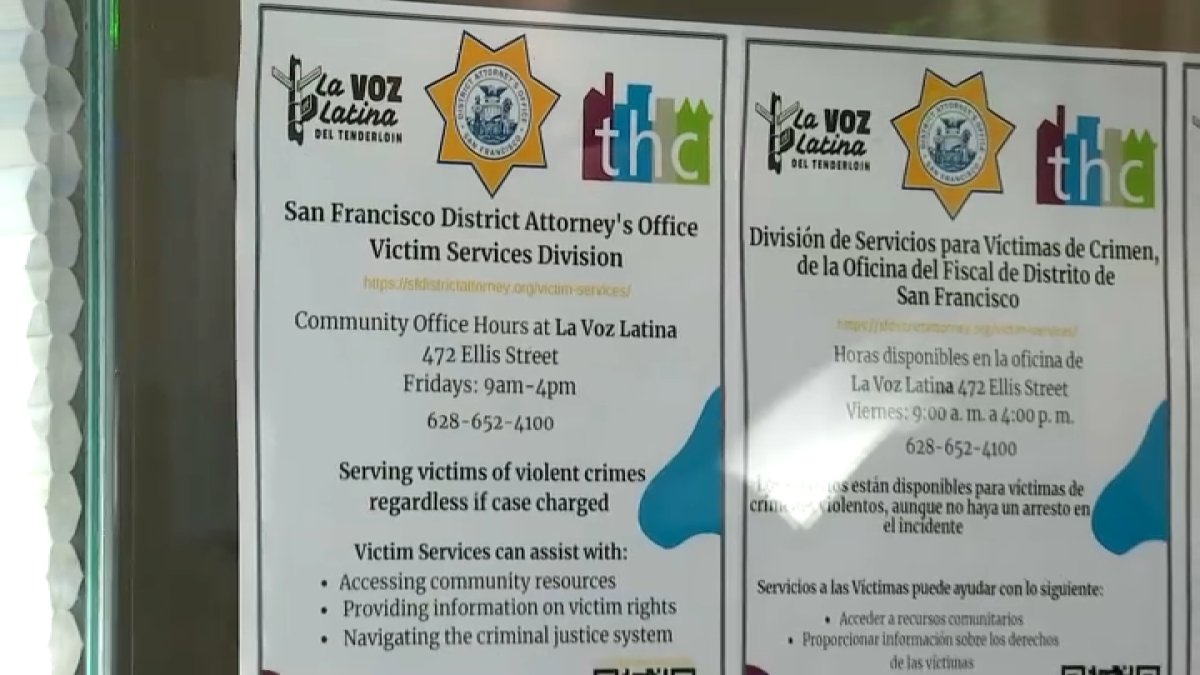 San Francisco looks to better serve victims of violent crimes – NBC Bay ...