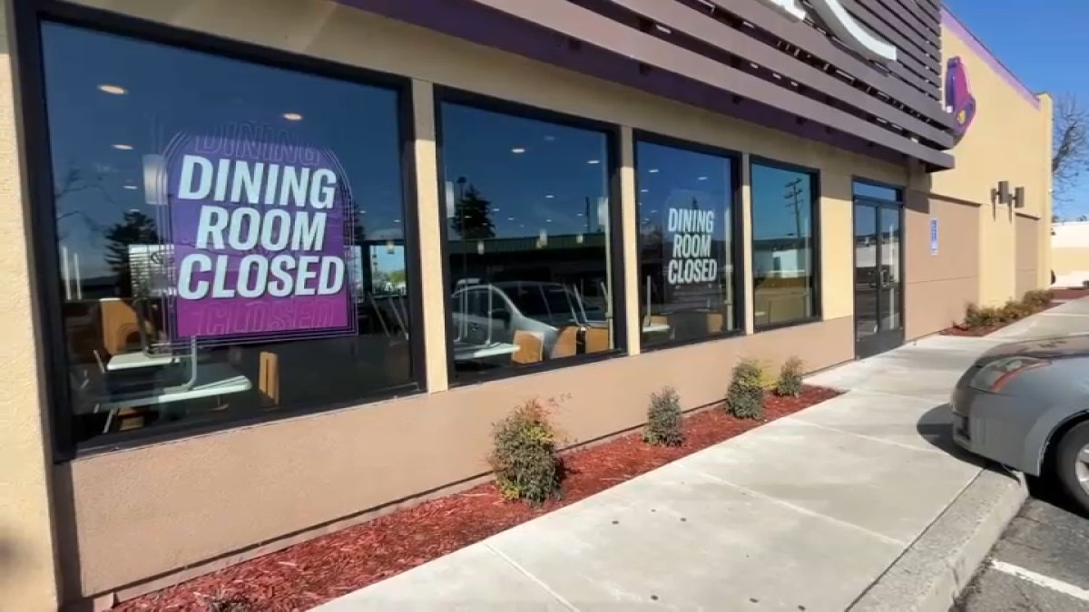 Taco Bell dining room closed in Oakland – NBC Bay Area