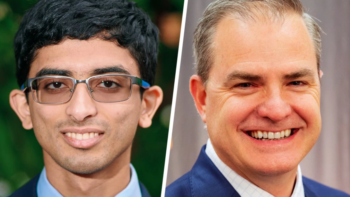 This Gen Z Democrat quit his job protecting elections to run against a ...