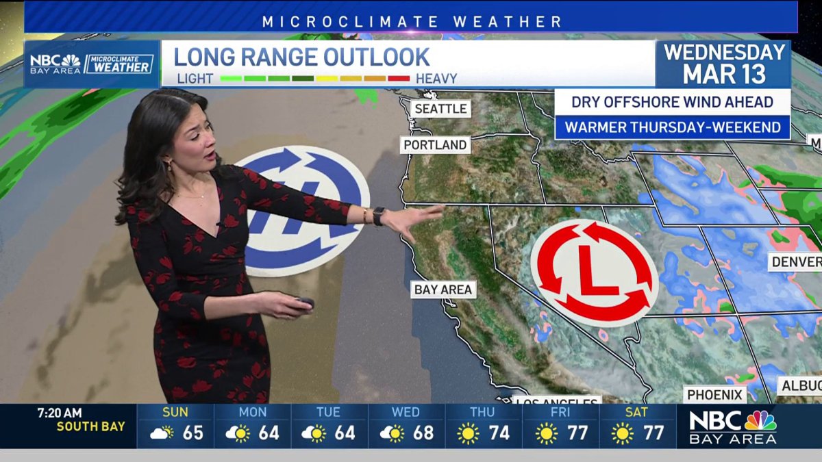 Cinthia’s forecast: Cloudy day, rain chances – NBC Bay Area