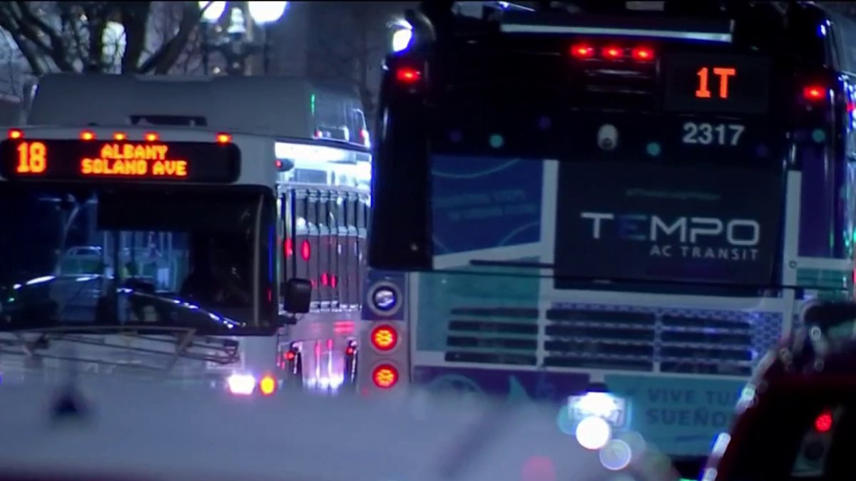 AC Transit to end weekend bus detours in downtown Oakland – NBC Bay Area