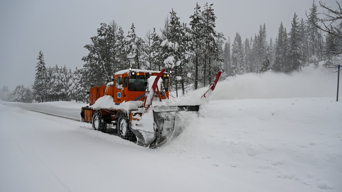 More mountain snow for Northern California – NBC Bay Area