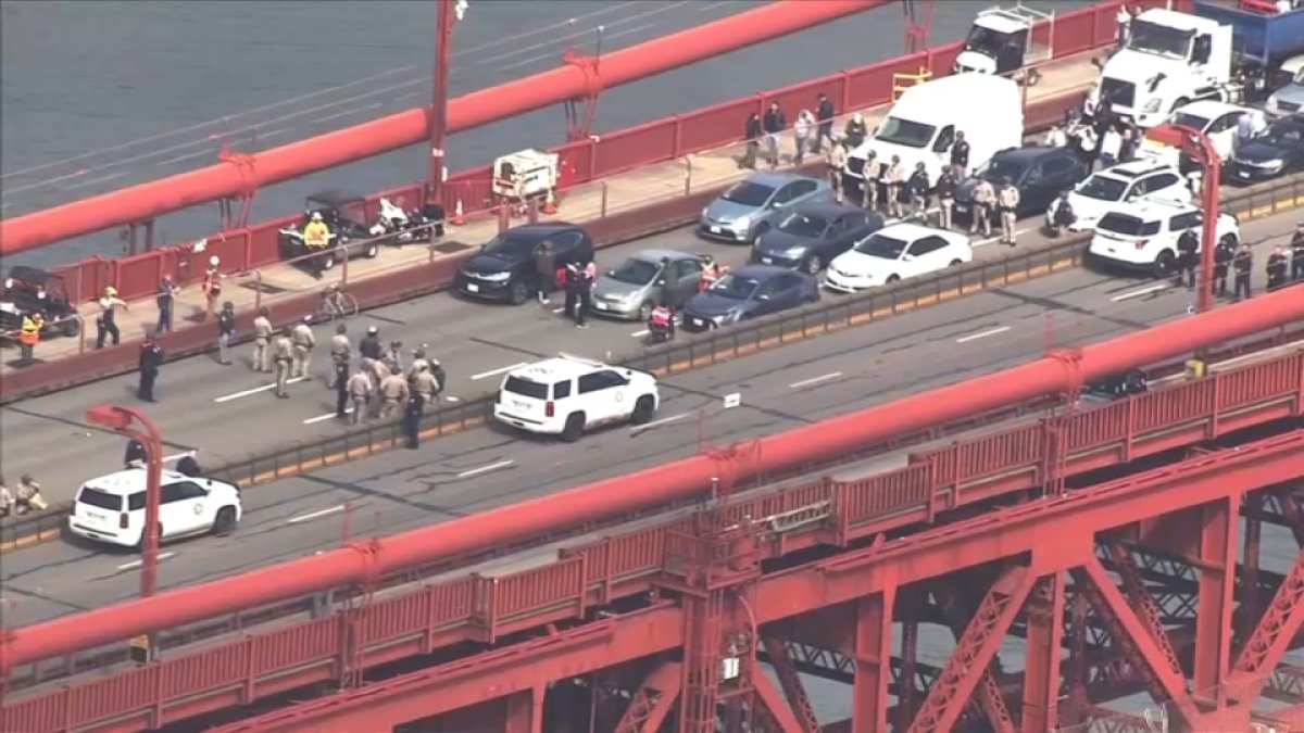 Protesters arrested after shutting down Golden Gate Bridge – NBC Bay Area