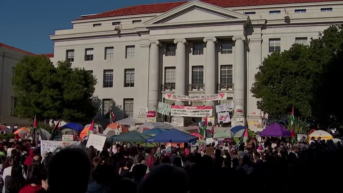 Hundreds at UC Berkeley rally in solidarity with Palestinians – NBC Bay ...