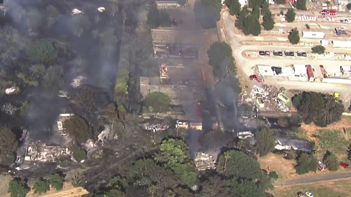 Fire on Solano County prison property – NBC Bay Area